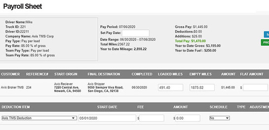 Trucking Management Software Features